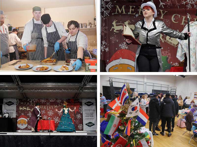 College has Christmas Wrapped Up - Craven