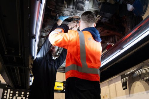 Mechanics Delight in Remodelled Workshop - Craven