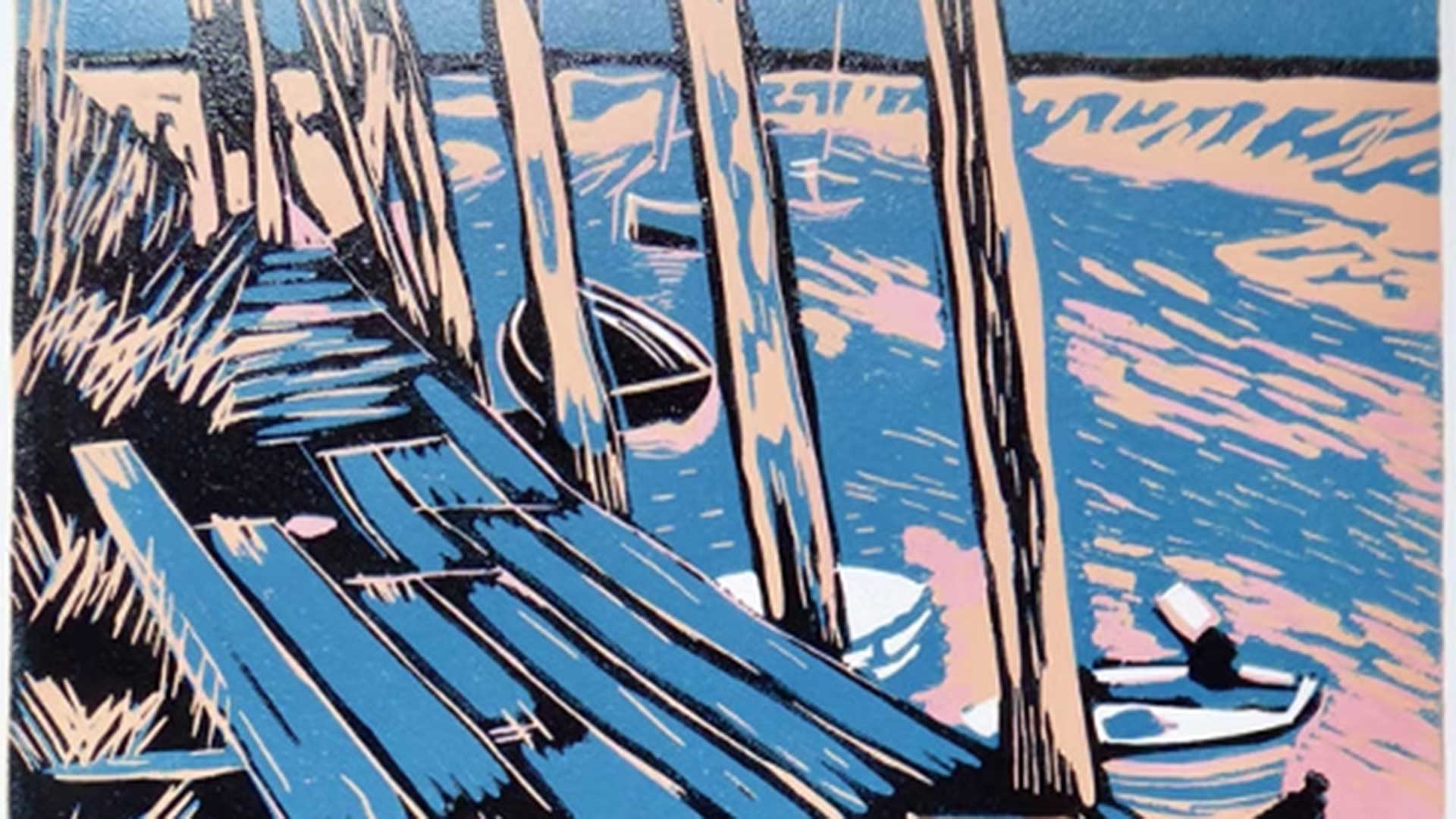 Reduction Lino Printing - Craven